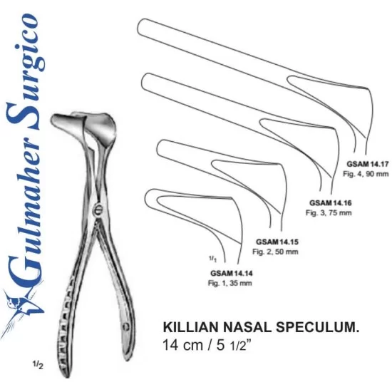 Killian Nasal Speculum|ENT Instruments|Gulmaher Surgico