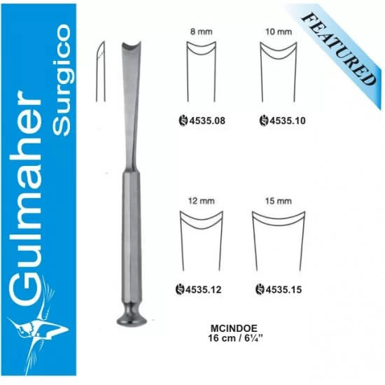 Mcindoe Nasal Chisel | Rhinoplasty Instrument
