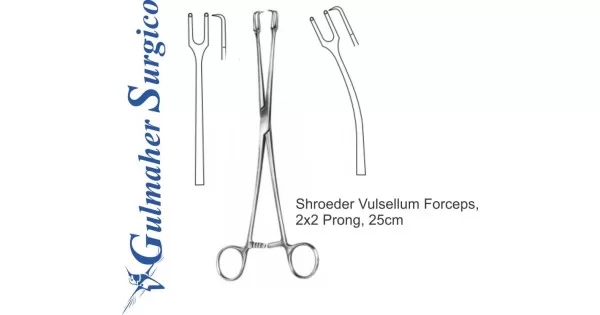 Shroeder Vulsellum Forceps|Gulmaher Surgico