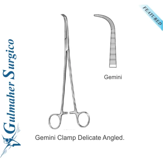 Gemini Forceps | Grasping Clamp | Thoracic Instrument
