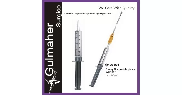 Toomey Plastic Syringe | Liposuction Instruments