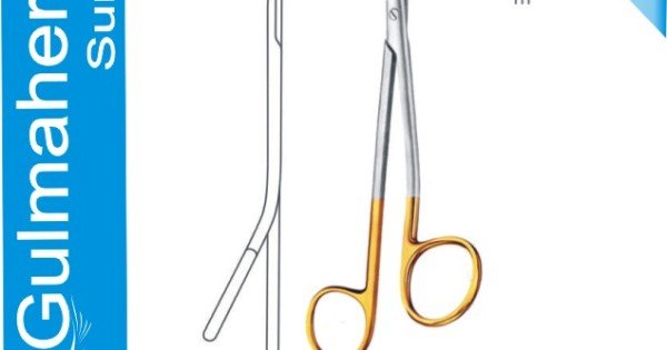 Gillies Needle Holder Slim With Scissors |Surgical Instruments