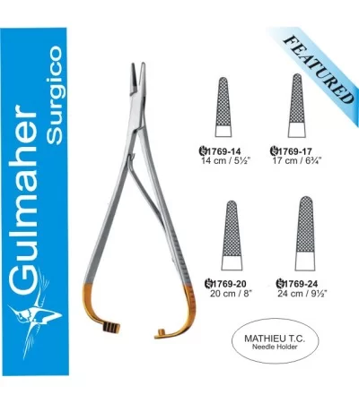 Mathieu Needle Holder TC | Gulmaher Surgico