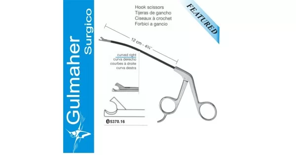 Endoscopic Scissors, Facelift Hook | Gulmaher Surgico