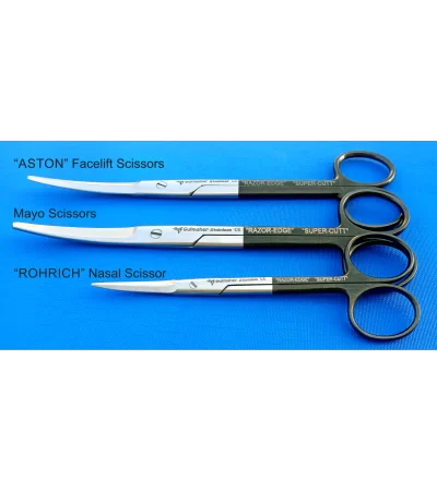 Facelift Scissors Set of 3 | Facelift Instruments