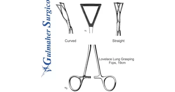 Lovelace Lung Grasping Forceps|Gulmaher Surgico